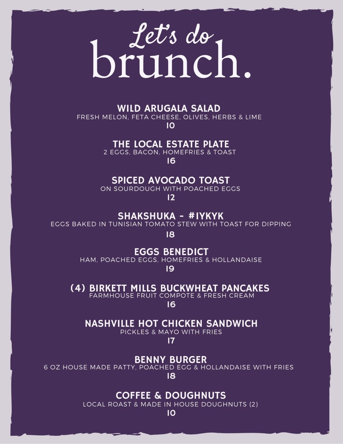 Brunch | Sapalta